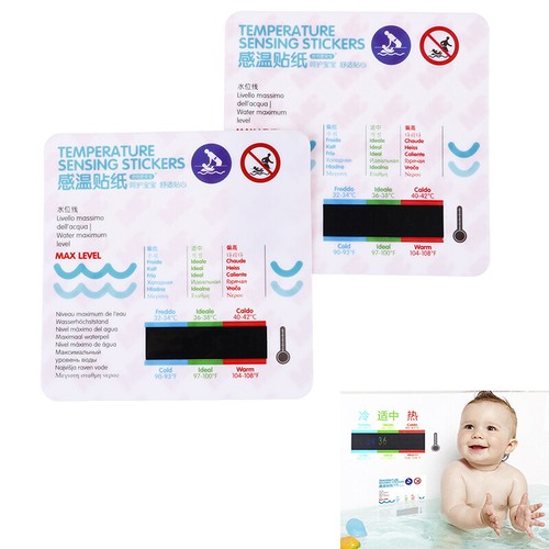 Infant Bath Water Temperature Thermometer Baby Care Water Temperature ...