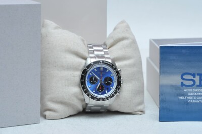 Seiko Prospex Speedtimer Blue Dial Chronograph Men's Watch SSC931 ...