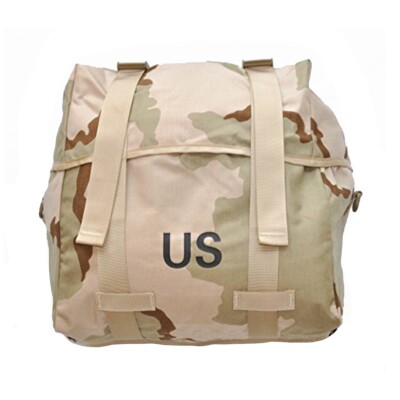 US Military Army MOLLE II DCU Desert Tan Camo Sleep System Carrier SSC ...