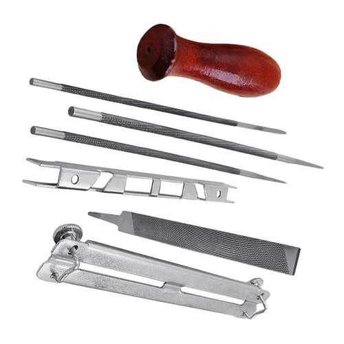 Chainsaw Chain Sharpening File Guide Kit Fit for Husqvarna Jonsered ...