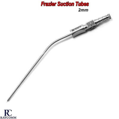 Dental Frazier Suction tube 2mm Aspirator Surgical ENT Ear Nose ...