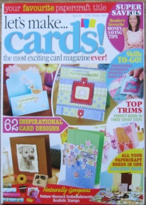 Let's Make Cards Magazine Oct 2007 Issue No 09 | eBay UK