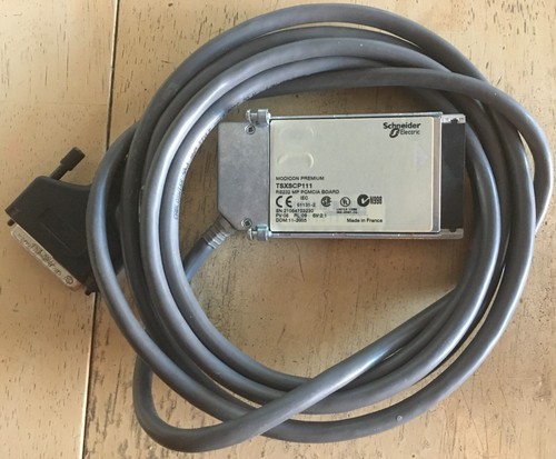 Modicon Premium TSXSCP111, RS232 MP PCMCIA Board with DB25M cable | eBay