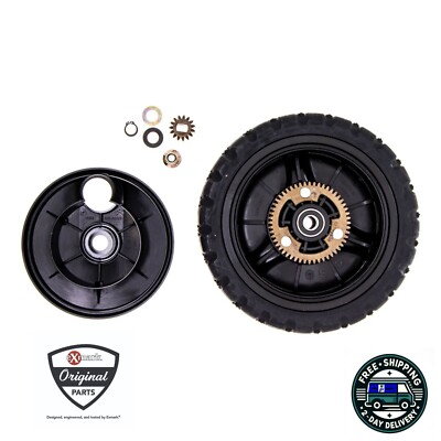 Exmark 135-0203 Rear Wheel and Cover Kit Commercial Walk Behind | eBay