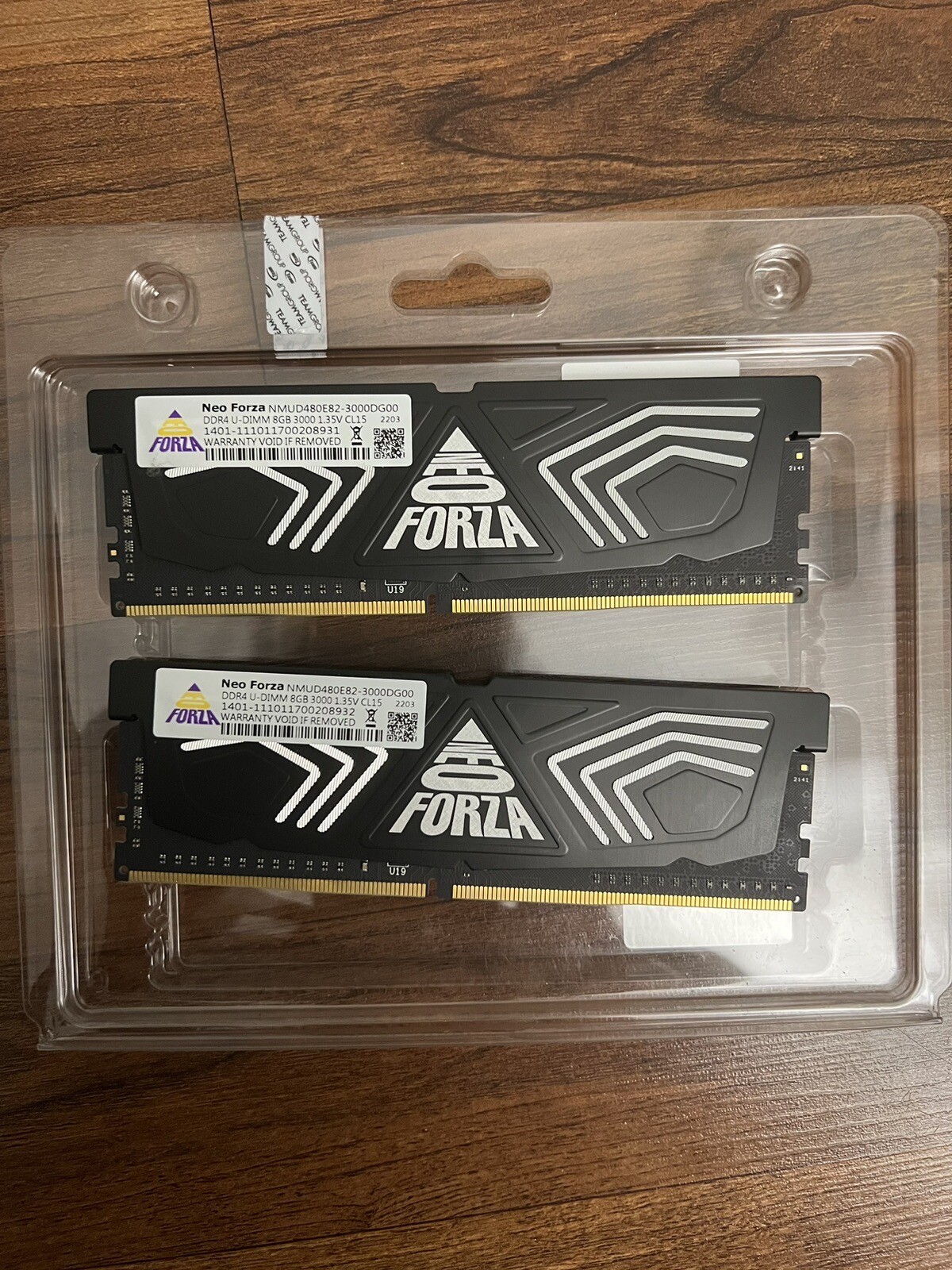 TESTED Neo Forza 16GB (2x8gb) DDR4-3200MhZ CL15 Desktop RAM NMUD480E82 ...