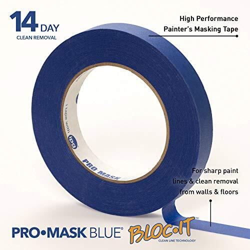 ProMask Blue with BLOC-It, Premium 14-Day Masking Tape, .94" x 60 yd ...