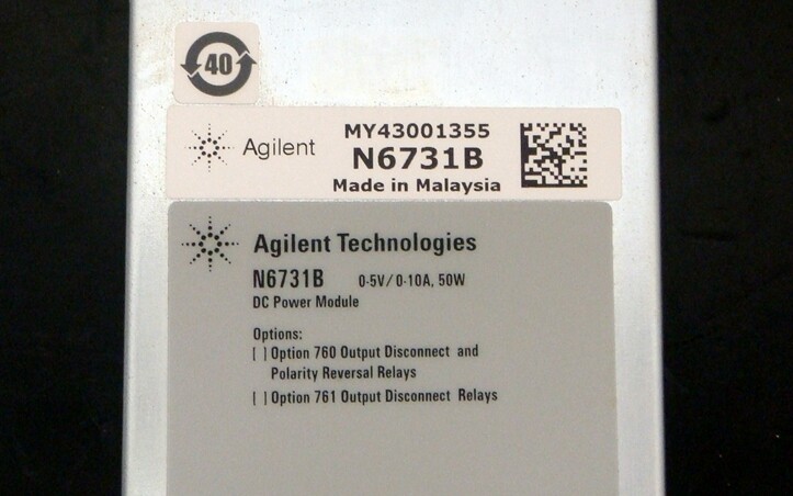 Agilent N6731B 5V 10A 50W Power Supply Module | eBay