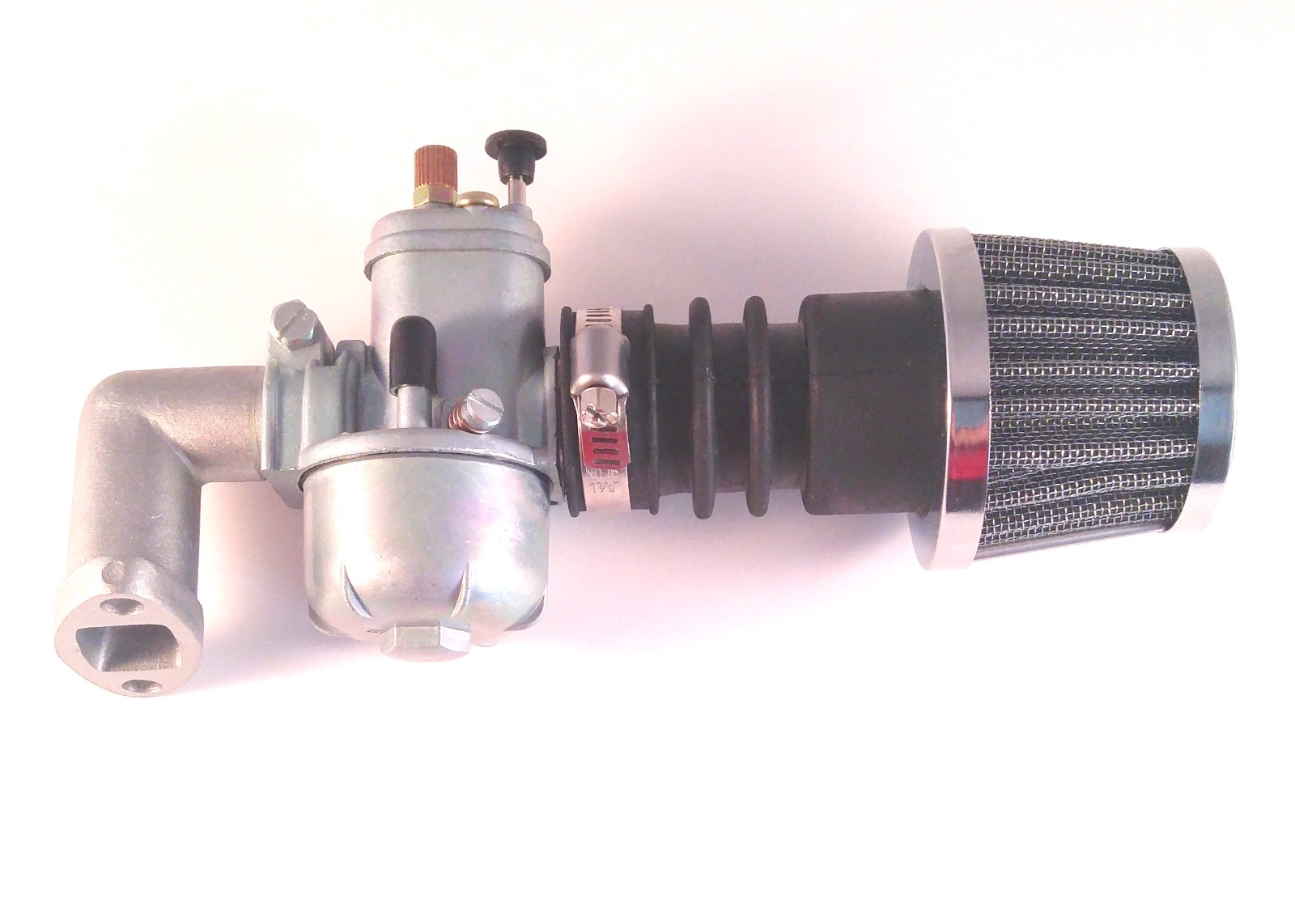 Puch E50 E-50 Carburetor Intake Mesh Air FIlter Setup Maxi Magnum ...