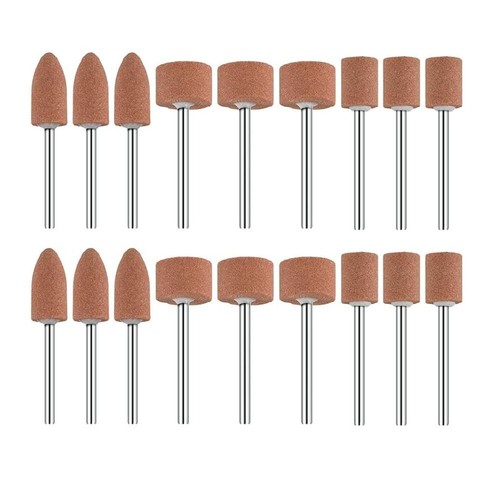 18pcs Various Shapes Mounted Grinding Bits Craft Carving | eBay