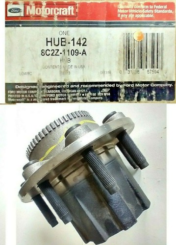Wheel Hub-Disc Brake Hub Rear MOTORCRAFT HUB-142, HUB142 | eBay