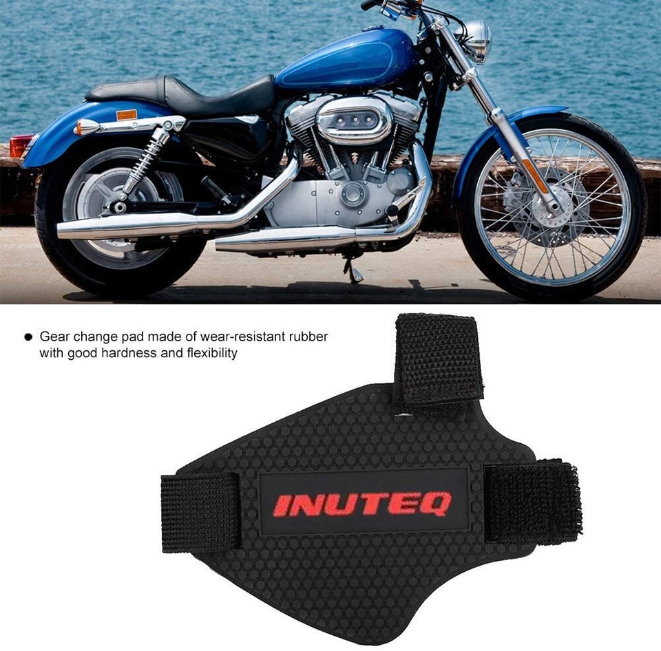 Motorcycle Shift Pad Riding Shoe Boot Cover Protective Guard Shifter ...