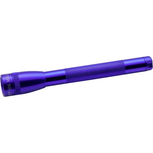 Maglite M3A986 Mini 2-Cell Aaa Incandescent Flashlight Purple Clamshell ...