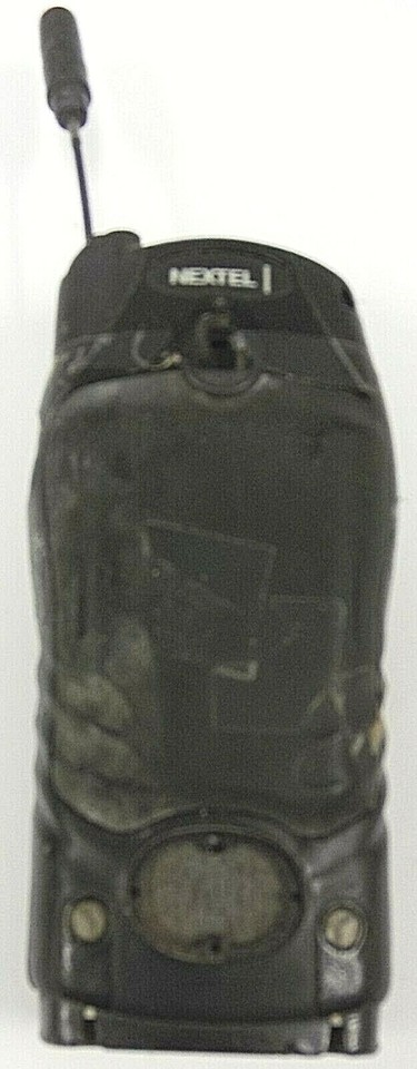 Motorola i355 - Black and Silver ( Nextel ) Rugged Cellular Candybar ...