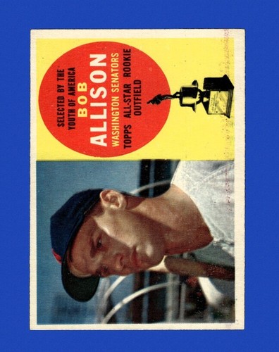 1960 Topps Set-Break #320 Bob Allison EX-EXMINT *GMCARDS* | eBay