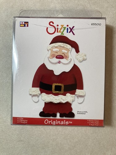 Sizzix Originals Santa Claus Cutting Die Large Christmas Card Making ...