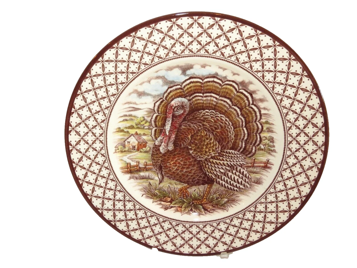 Thanksgiving Turkey Dinner Plate