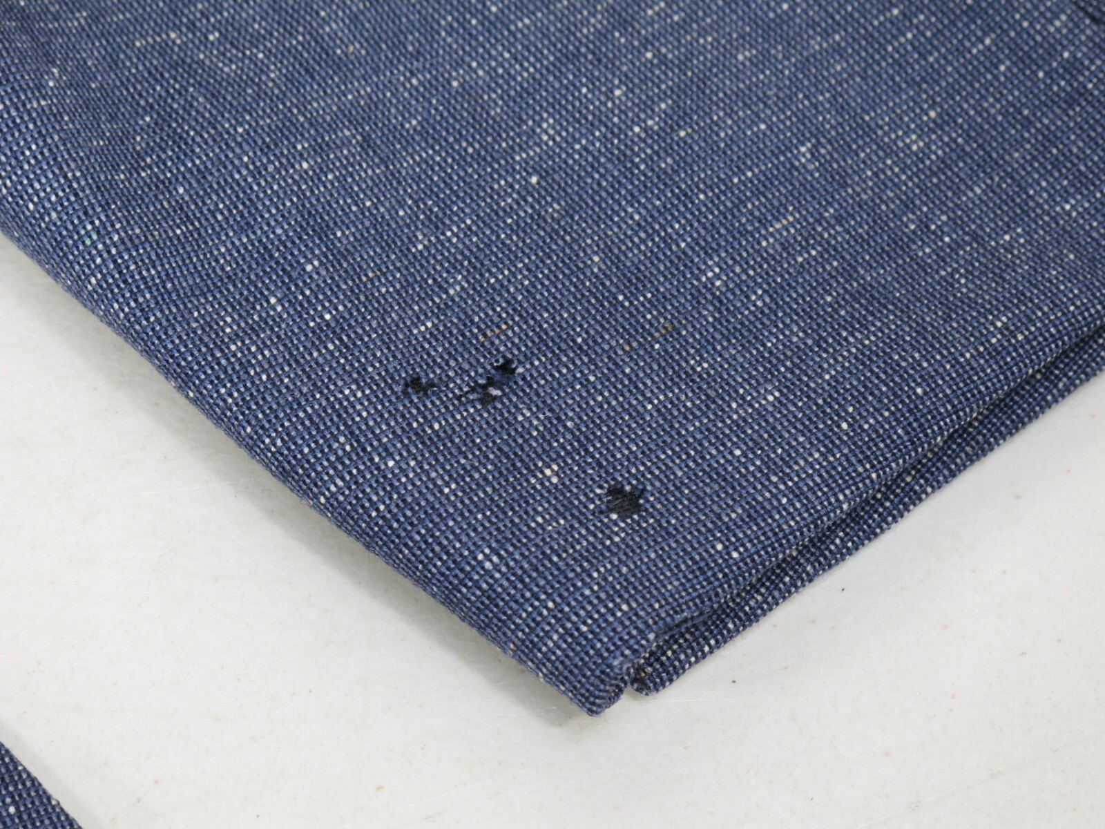 Tailored Sport Coat 38 39 S Blue Silk & Wool Hand Made Alexandre Savile ...