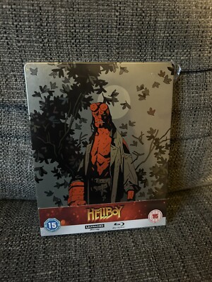 Hellboy 4k ultra hd Steelbook + Blu-ray New and Sealed look ...