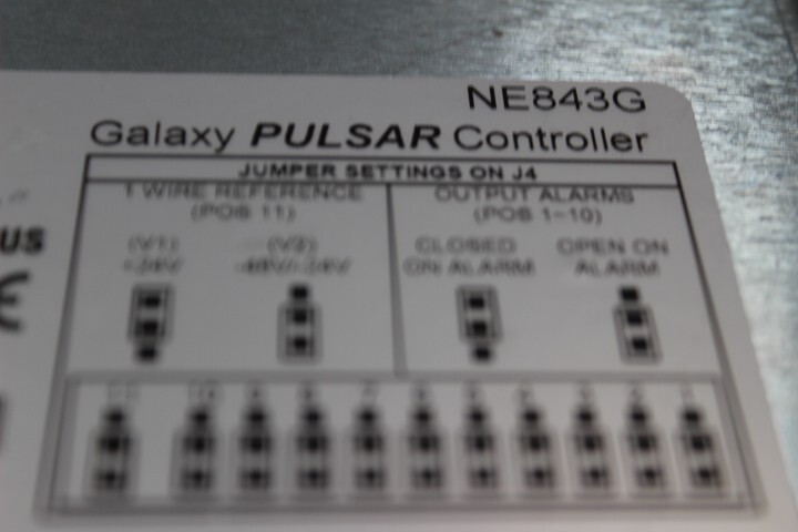 6854 GE NE843G Galaxy Pulsar Controller w/ GE CC109139358 Linear Power ...