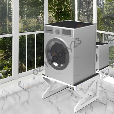 Adjustable Washing Machine or Dryer Base Pedestal Raiser Anti Slip ...