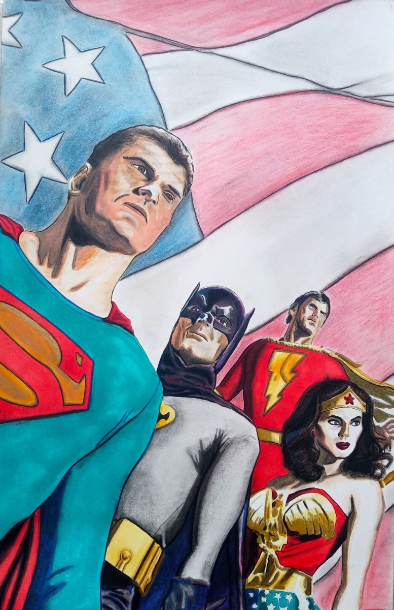 Superman Wonder Woman Alex Ross