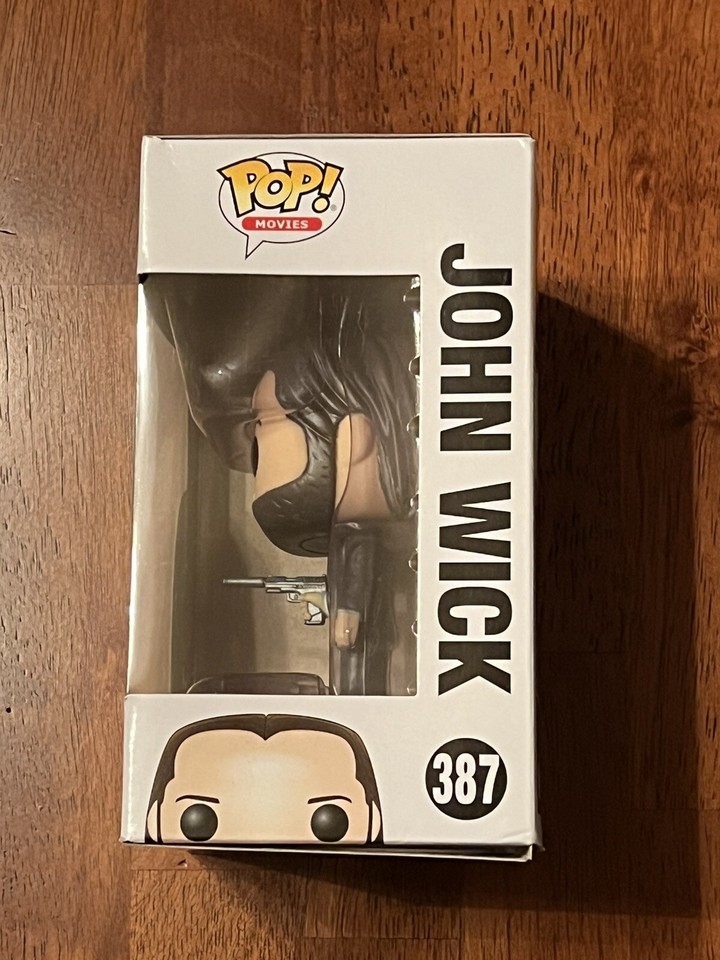 John Wick Chapter 2 # 387 John Wick Funko Pop Keanu Reeves Vaulted. | eBay
