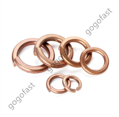 Phosphor Bronze Spring Washers Split Lock Washer M3 M4 M5 M6 M8 M10 M12 ...
