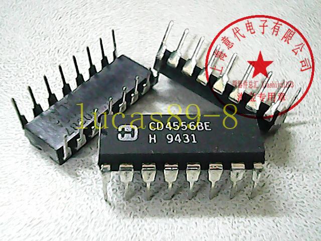 5PCS CD4556BE IC DUAL BINRY DECOD/DEMUX 16-DIP CD4556 4556 CD4556B ...