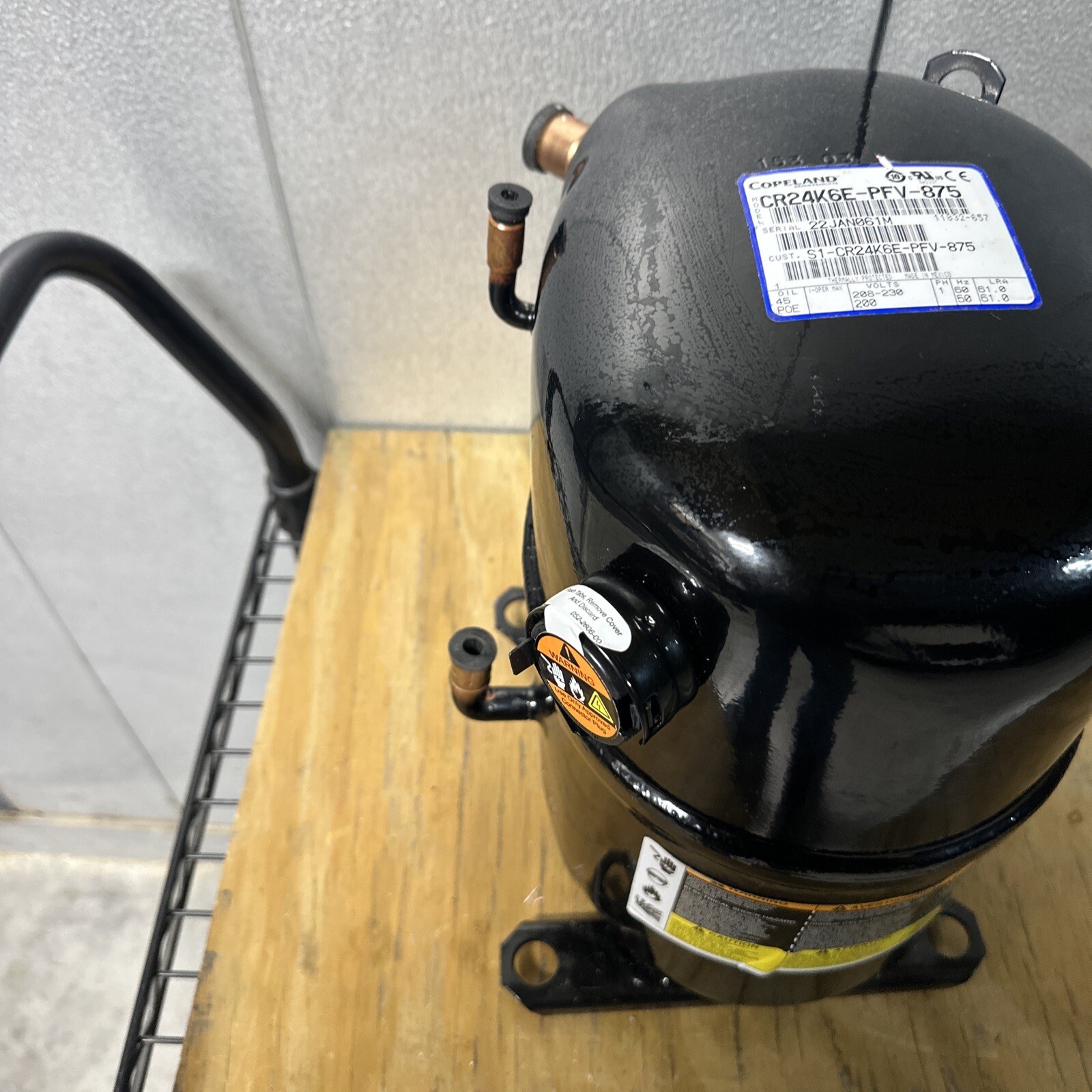 Copeland Cr38k6e-pfv Wiring Diagram Pfv Compressor Copeland