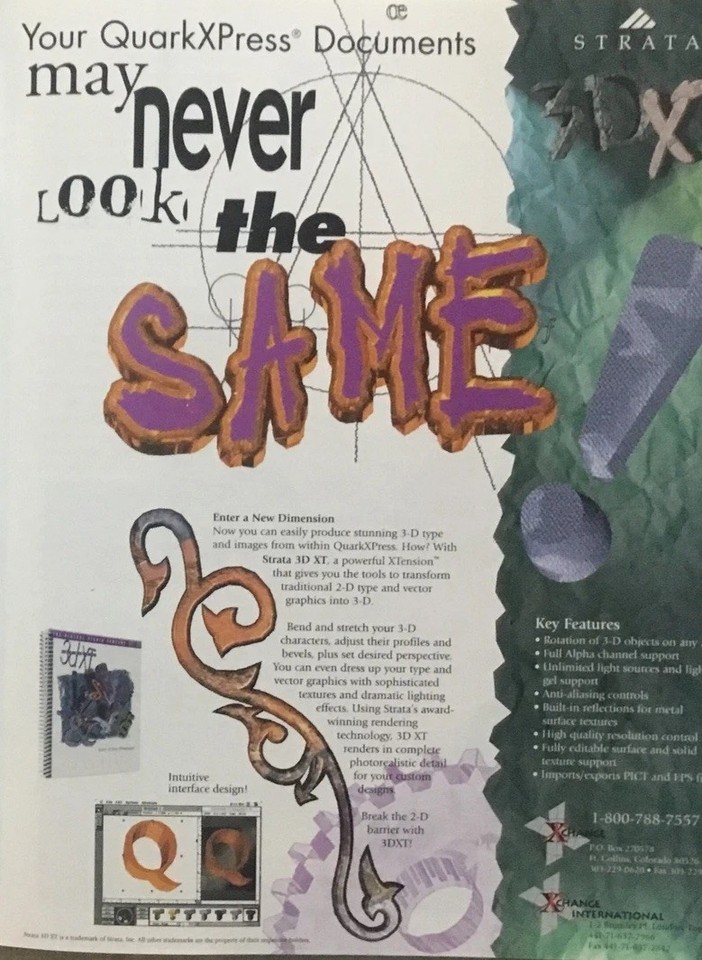 X-RAY Magazine October November 1995 QUARK McINTOSH Nerds & Geeks | eBay