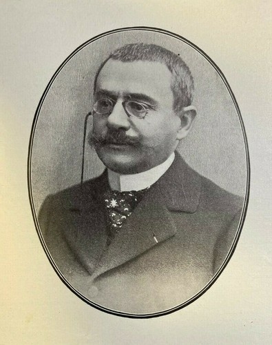 1904 Vintage Illustration Theophile Delcasse French Minister of Foreign ...