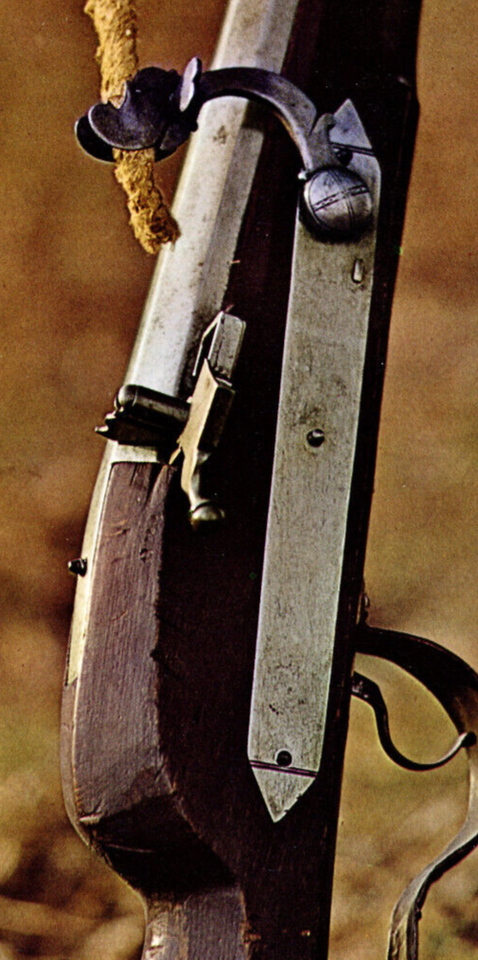 1971 Vintage Print Matchlock Rifle Gun Military European Firearm Match ...