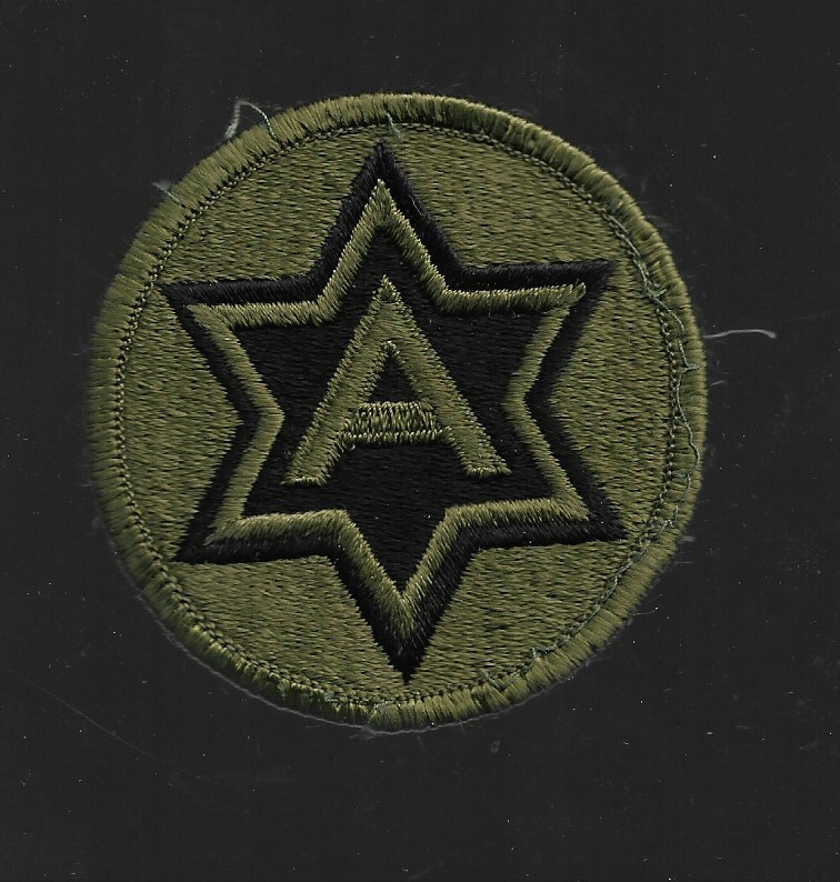 U.S MILITARY 6th ARMY BAT 2 3/4" PATCH | eBay