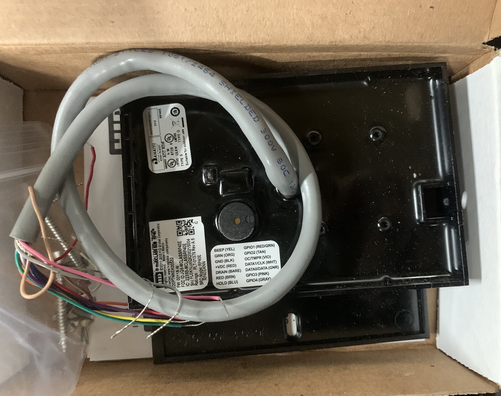 HID 920PTNNEK00532 multiCLASS SE RP40 Wall Switch Reader BRAND NEW ...