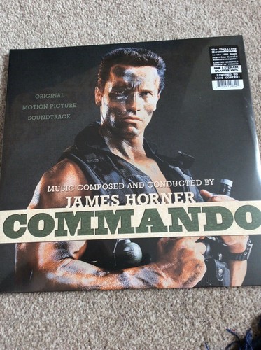 Commando - New sealed - rare double LP gatefold vinyl - bone & eye ...