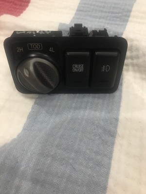 02 - 04 ISUZU AXIOM CRUISE CONTROL 2H TOD 4L CONTROL SWITCH P/N M20625 ...