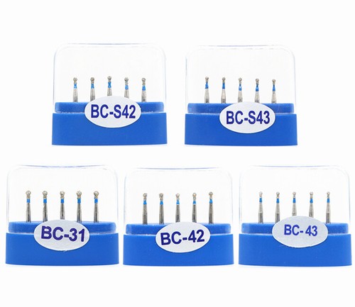 100pcs Dental Diamond burs FG bur for high speed handpiece BC series BC ...
