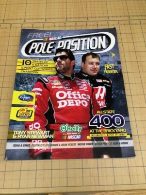 NASCAR "Allstate 400 at the Brickyard Pole Position" magazine--July ...