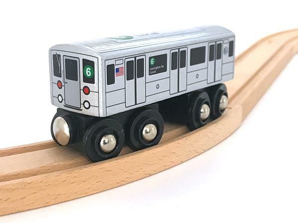 Munipals Mp01-1106 Wooden Subway 6 Train NYC MTA Lexington Ave Local ...