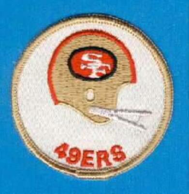 SAN FRANCISCO 49ERS Embroidered Round Patch | eBay