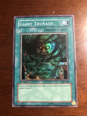 YUGIOH - GIANT TRUNADE 1st EDITION MRL-048 - SUPER RARE | eBay