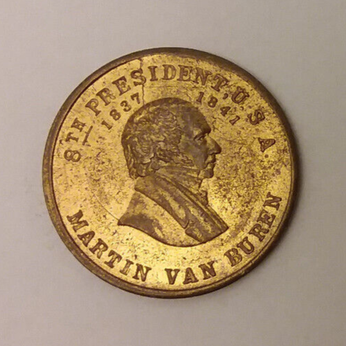 Martin Van Buren 8th President Coin Medal Token 25mm | eBay