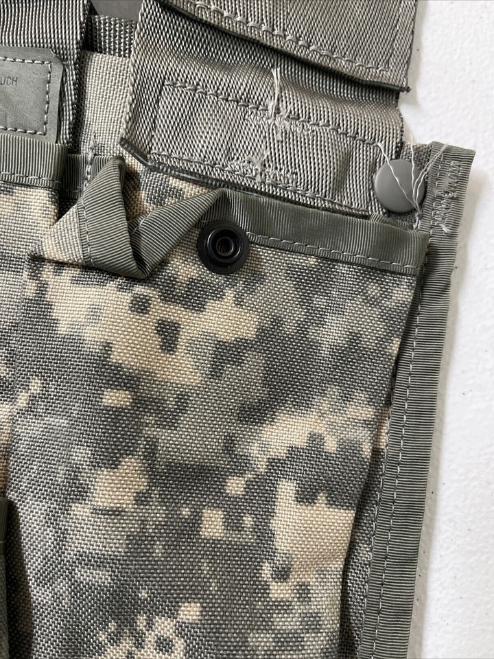 6 Magazine ACU Bandoleer Pouch, MOLLE Mag Pouches Military Army UCP ...