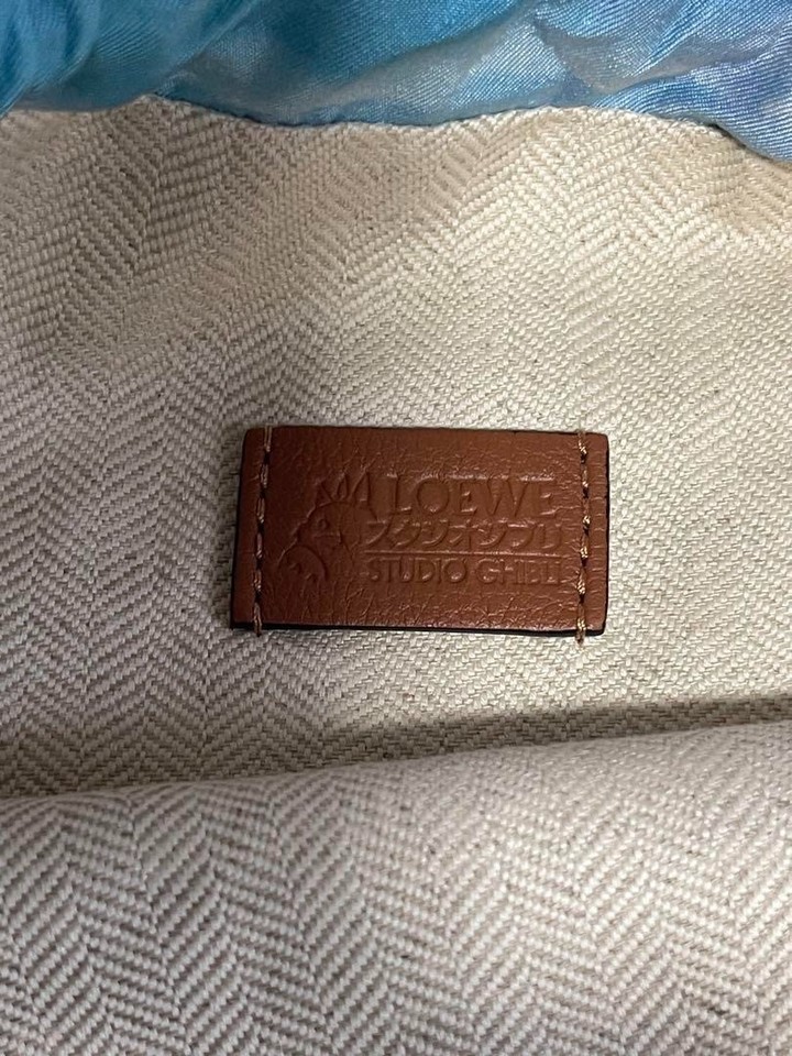 Loewe x Studio Ghibli Howl's Moving Castle Sophie Calcifer Drawstring ...