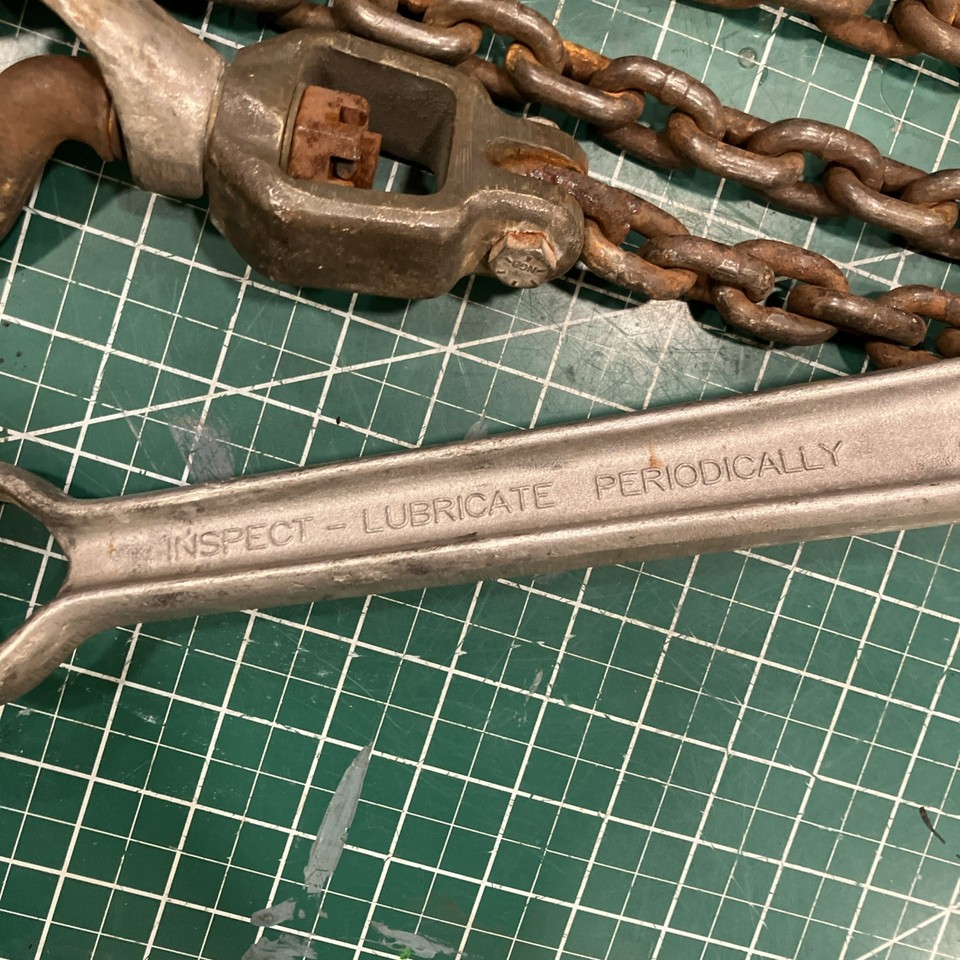 A.B. Chance Ratchet Link Chain Hoist Come Along ... 1-Ton | eBay