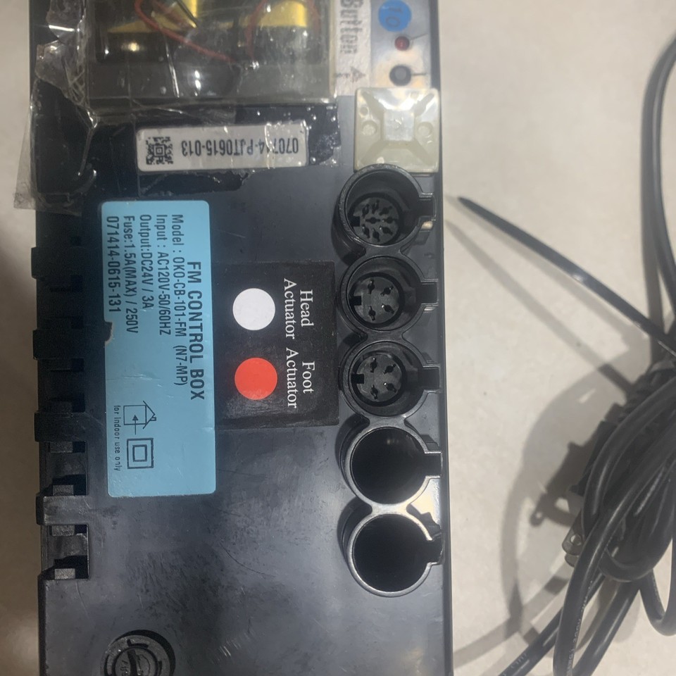 TempurPedic - Ergo Plus - Control Box/Power Box - OKO-CB-101-FM ...