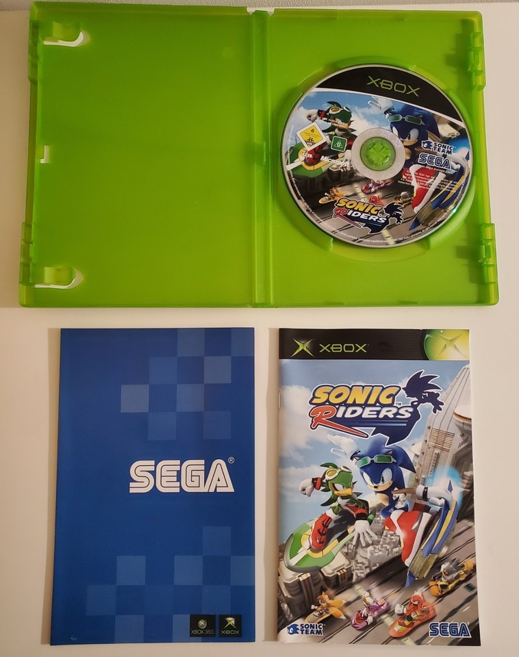 Sonic Riders (Xbox Original) - Complete & Fully Working | eBay UK