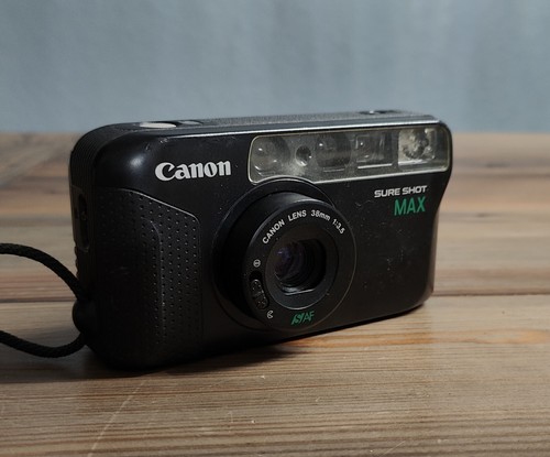 Canon Sure Shot Max 35mm Point & Shoot Film Camera Tested | eBay