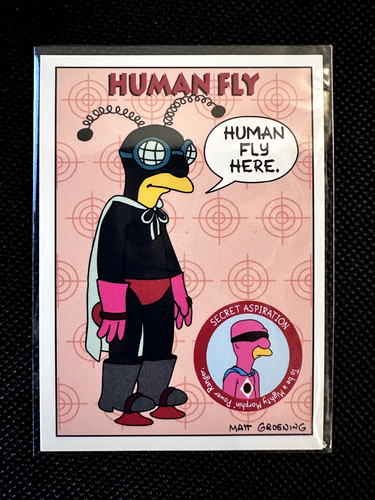 1994 SkyBox Bongo Comics The Simpsons Human Fly #S4 | eBay