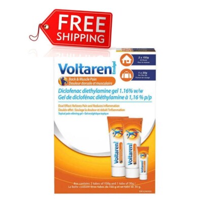 Volteran Topical Arthritis Pain Relief 330g (2X150g + 30g) Value ...